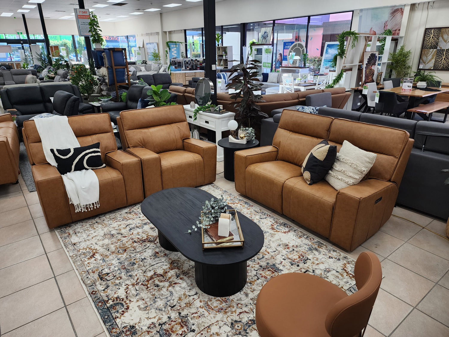 Shop Leather Lounges at Our Furniture Warehouse | Our Furniture Warehouse