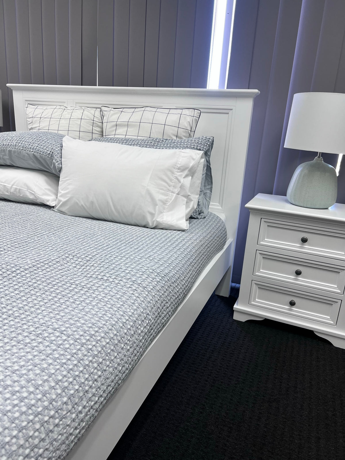 Cardona Queen Size Bed | Our Furniture Warehouse