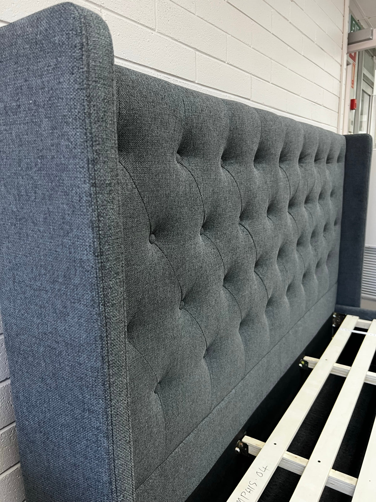 Memphis Bed Frame In Charcoal | Our Furniture Warehouse