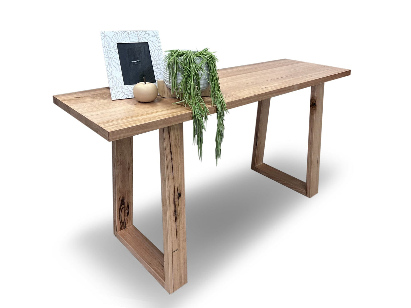 Broadway Hall Table in Australian Messmate | Our Furniture Warehouse