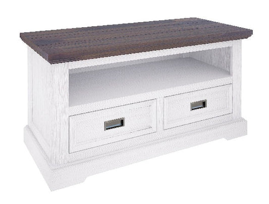 Hamptons TV unit 1200 long | Our Furniture Warehouse